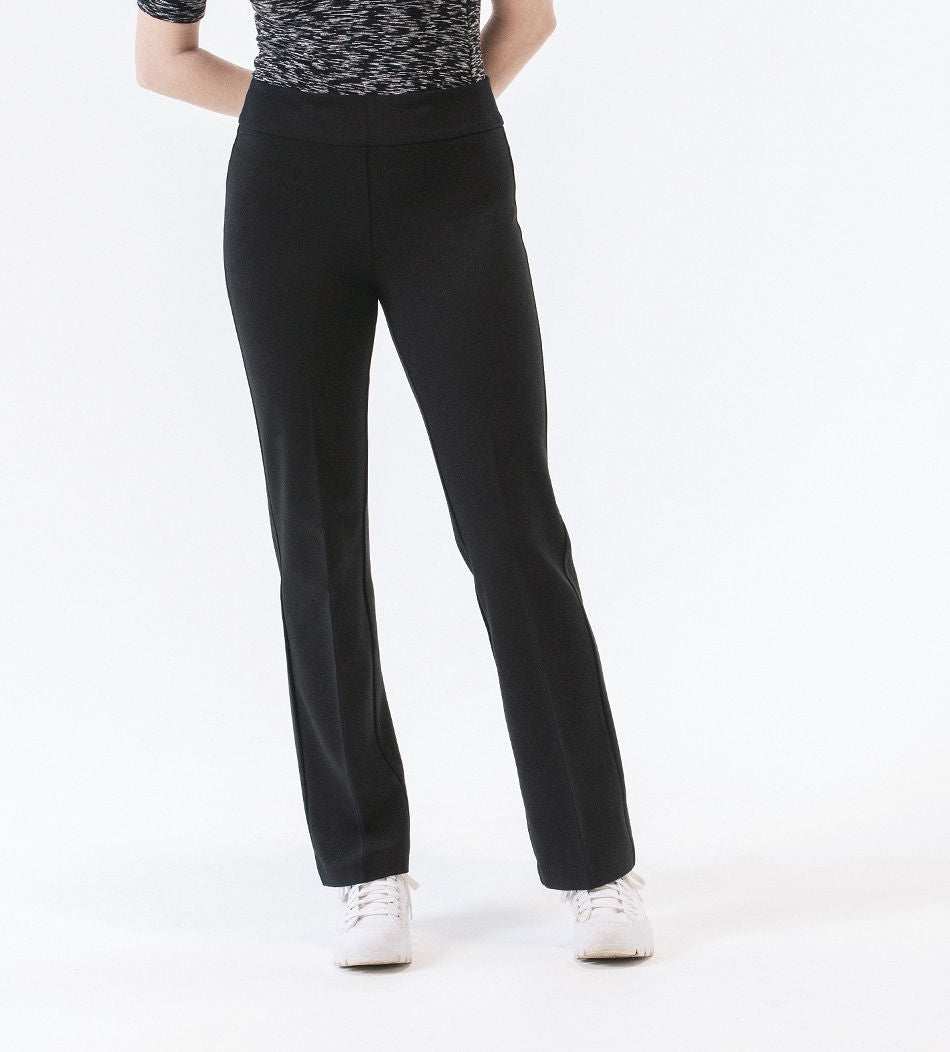 Grace Straight Leg Ponte Pants For Women - Thalian Apparel